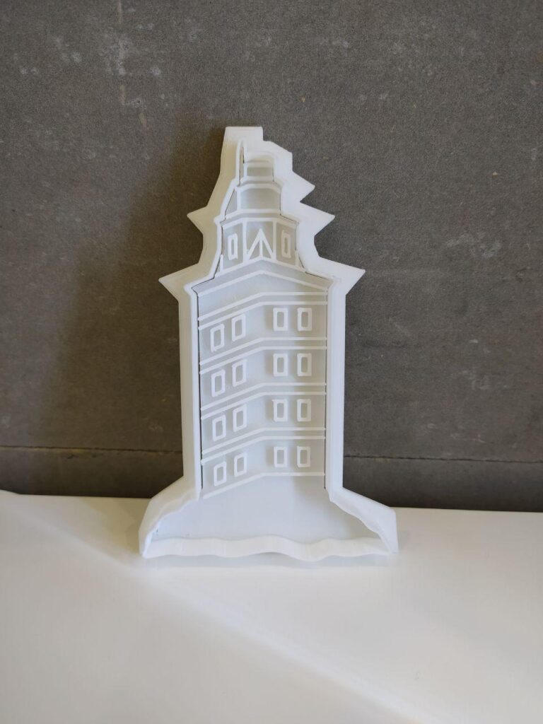Molde Galletas Torre de Hércules | imprimetresde - diseño e impresion 3d
